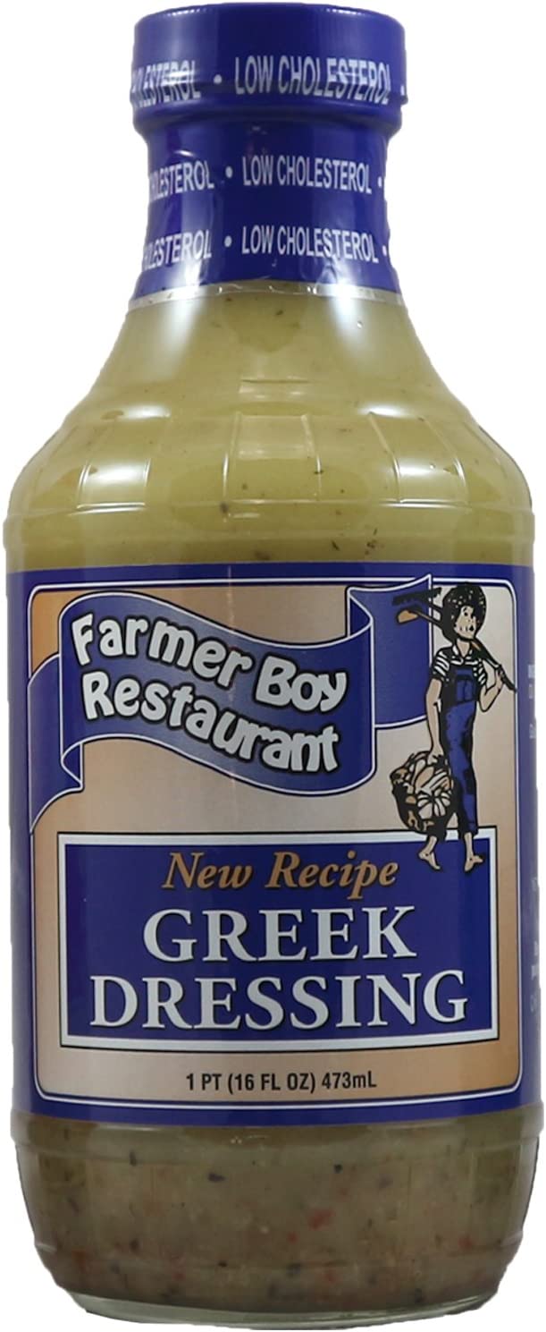 Farmer Boy Greek Dressing - Pete Loves Salads